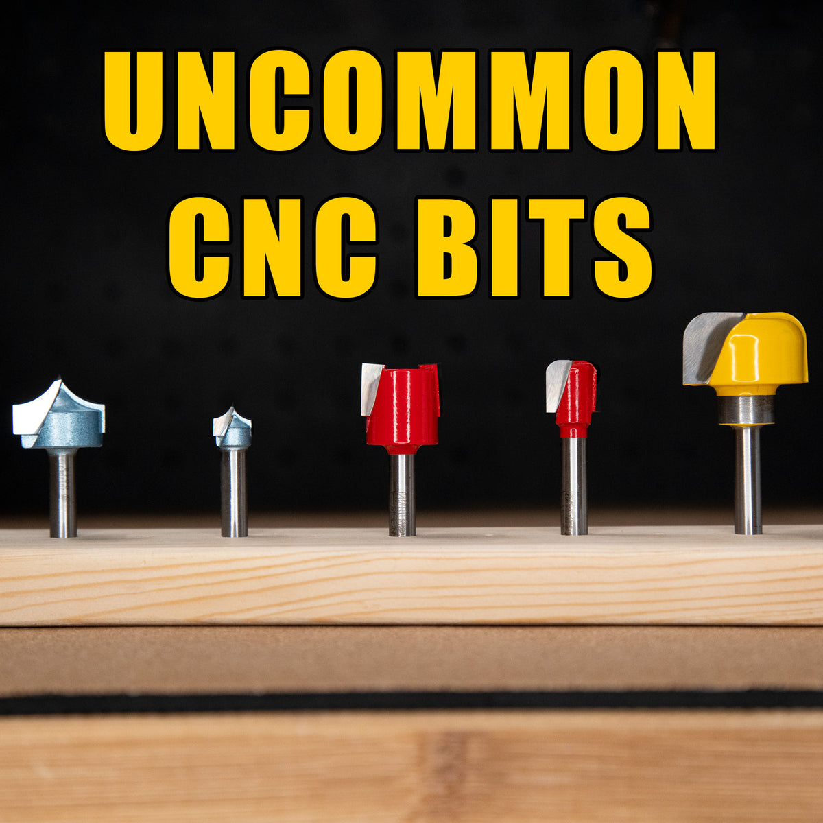 Uncommon CNC Bits you Should Have! - Round Over Bits, Dish Carving Bit ...