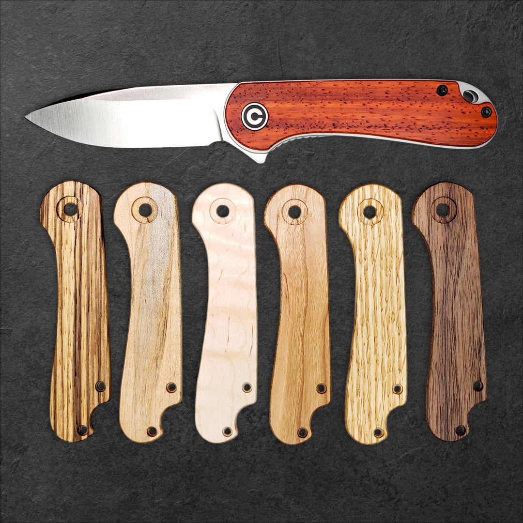Wood Civivi Elementum Scales / Civivi Elementum Handles – MakeTechCreate