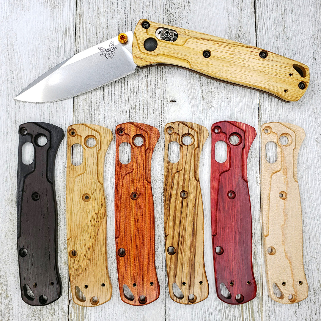 Benchmade MINI Bugout Scales / Benchmade 533 Wood Scales - Style 2 ...